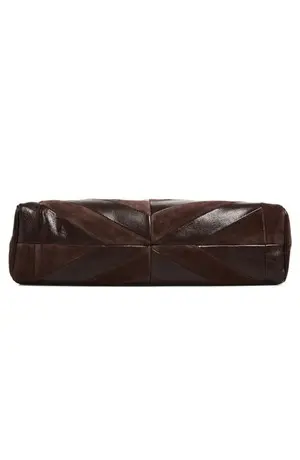 Valentino Garavani Medium Panthea Leather & Suede Shoulder Bag