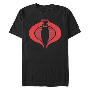 GI JOE Cobra Logo Graphic T-shirt - Black