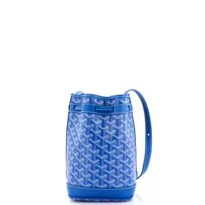 Goyard Petit Flot Bucket Bag Coated Canvas Pm