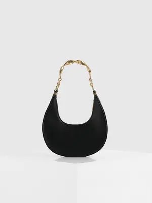 Manière De Voir Sadie -leather Crescent Bag