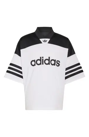 Adidas Performance Mesh Graphic Jersey - White/black