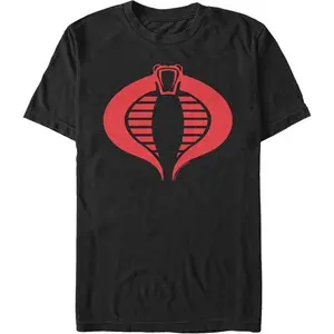 GI JOE Cobra Logo Graphic Tee - Black
