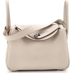 Hermès Lindy Bag Clemence 26 - White