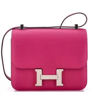 Hermès Constance Bag Evercolor 24 Pink