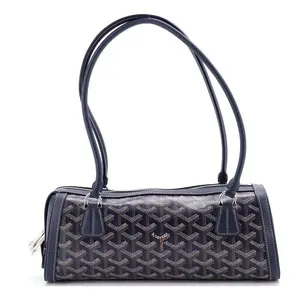 Goyard Bonbonniere Bag Coated Canvas - Blue