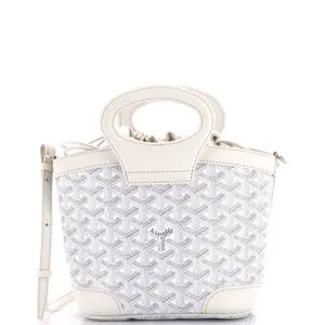 Goyard Beluga Bag Coated Canvas Mini - White