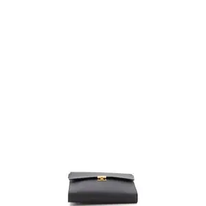 Hermès Clic Wallet On Strap Chevre Mysore 16