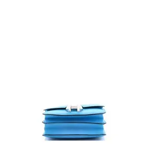 Hermès 2002 Shoulder Bag Evercolor 20 - Blue