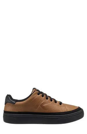 Keen Km1 Leather Court Sneaker - Bison/black