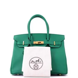 Hermès Birkin Handbag Epsom With Gold Hardware 30