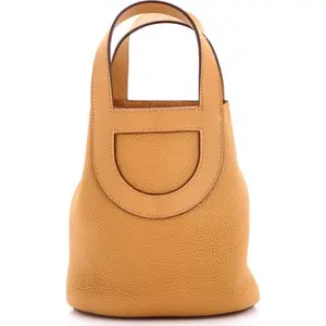 Hermès In-the-loop Bag Clemence With Swift 18 - Brown