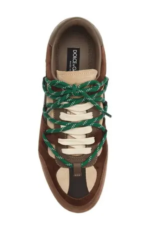 Dolce & Gabbana Ginnica Low Top Leather Sneaker