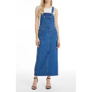 BAYEAS Zoe Suspender Maxi Dress - Enamel Blue