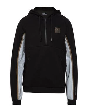 EA7 Sweatshirt Size Cotton, Polyester - Black