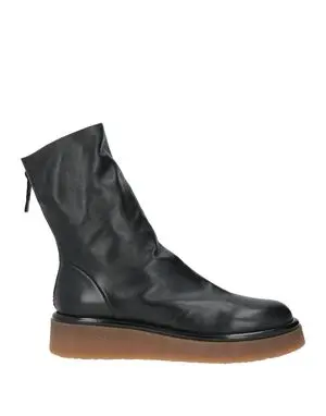 HALMANERA Leather Ankle Boots