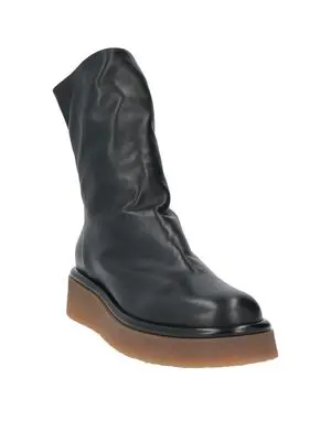 HALMANERA Leather Ankle Boots