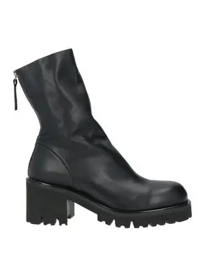 HALMANERA Leather Ankle Boots