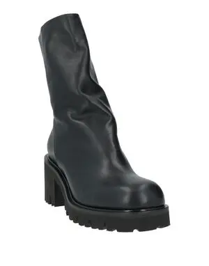 HALMANERA Leather Ankle Boots