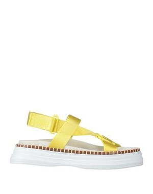 ODISSI Sandals Size Textile Fibers - Yellow