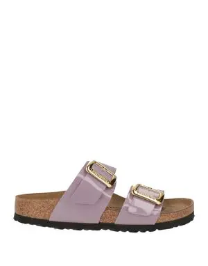 BIRKENSTOCK Patent Effect Buckled Sandals