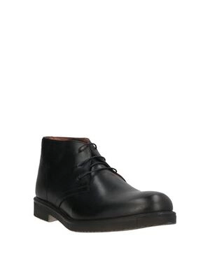 CALPIERRE Leather Ankle Boots - Midnight Blue