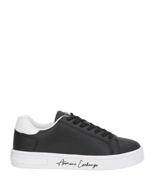 Armani Exchange Sneakers Size Polyester, Polyurethane - Black