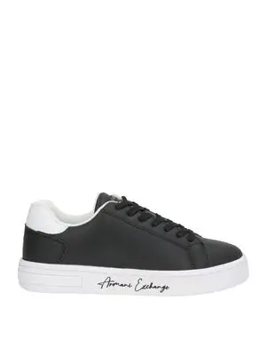 Armani Exchange Sneakers Size Polyester, Polyurethane - Black