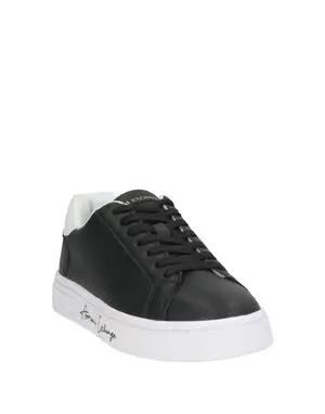 Armani Exchange Sneakers Size Polyester, Polyurethane - Black
