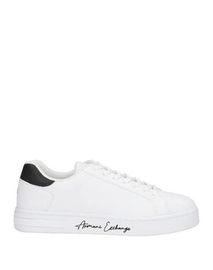 Armani Exchange Sneakers Size Polyester, Polyurethane - White