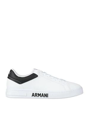 Armani Exchange Sneakers Size Cow Leather - White