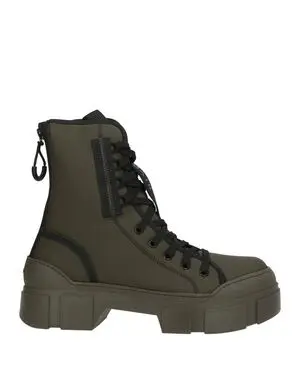 VIC MATIE Synthetic Fibers Ankle Boots - Green