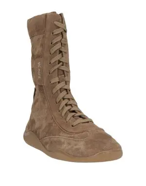 VIC MATIE Suede Lace-up Ankle Boots