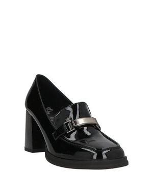 BRACCIALINI Embellished Loafers With Block Heel