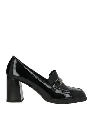 BRACCIALINI Embellished Loafers With Block Heel