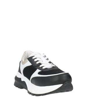 BALDININI Leather And Textile Fiber Sneakers