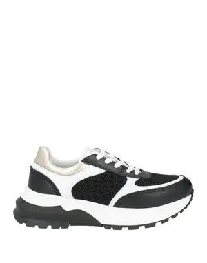 BALDININI Leather And Textile Fiber Sneakers