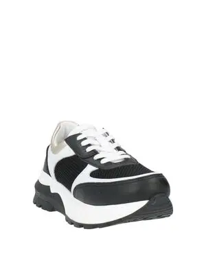 BALDININI Leather And Textile Fiber Sneakers