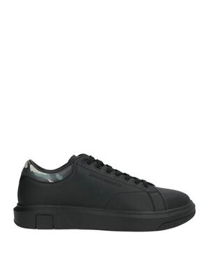 Armani Exchange Sneakers Size Cow Leather - Black
