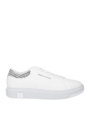 Armani Exchange Sneakers Size Synthetic Material - White