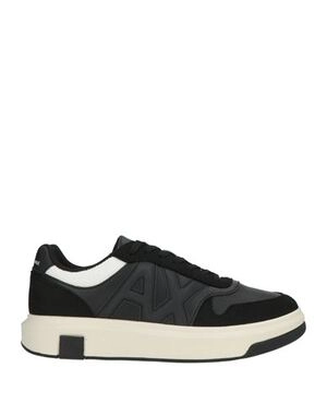 Armani Exchange Sneakers Size Polyester, Polyurethane - Black