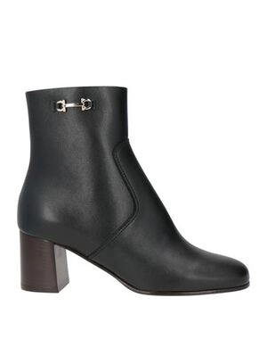 FERRAGAMO Ankle Boots Size Calfskin - Black