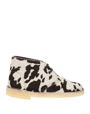 SANDRO X CLARKS ORIGINALS Ankle Boots Size Leather - Brown