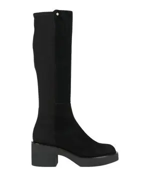 STUART WEITZMAN Boot Size Leather, Textile Fibers