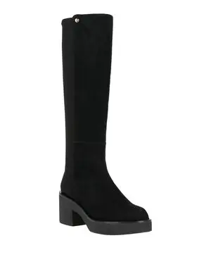 STUART WEITZMAN Boot Size Leather, Textile Fibers