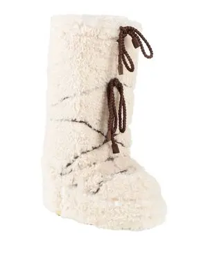 Moon Boot Shearling Lace-up Boots