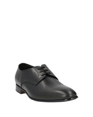 DOUCAL'S Lace-up Shoes Dark Size Leather - Black
