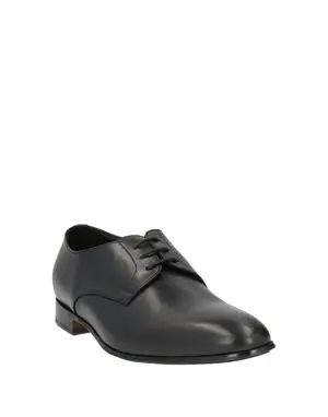 DOUCAL'S Lace-up Shoes Dark Size Leather - Black