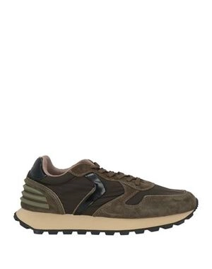 VOILE BLANCHE Leather And Textile Sneakers - Green