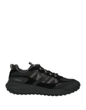VOILE BLANCHE Leather And Textile Low-top Sneakers