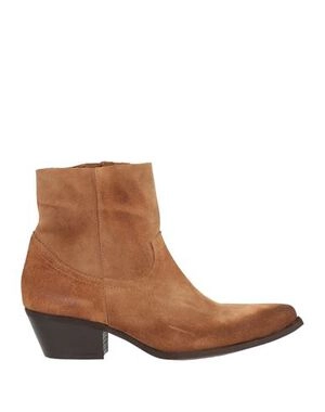 FABRIZIO CHINI Ankle Boots Size Leather - Brown